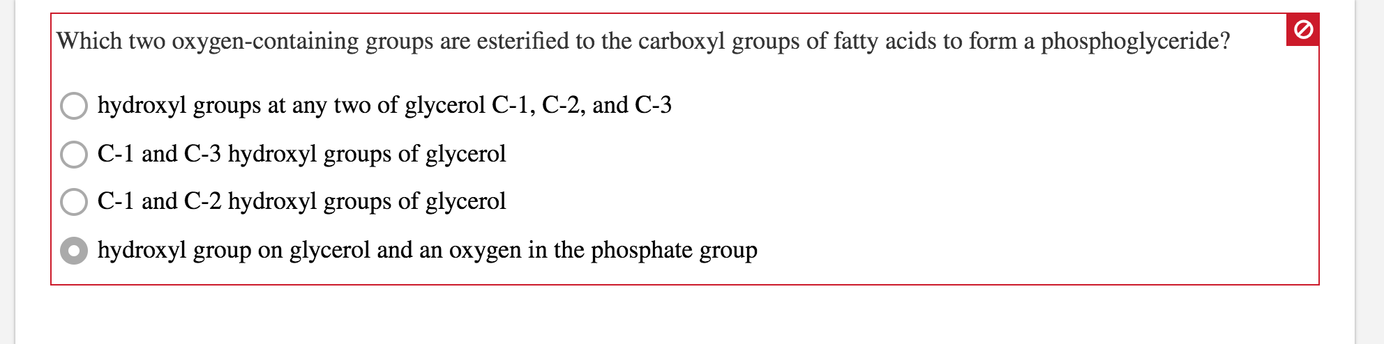 Solved Which two oxygen-containing groups are esterified to | Chegg.com