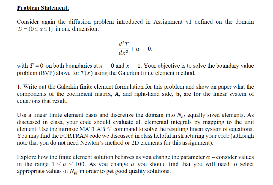 Solved Consider again the diffusion problem introduced in | Chegg.com