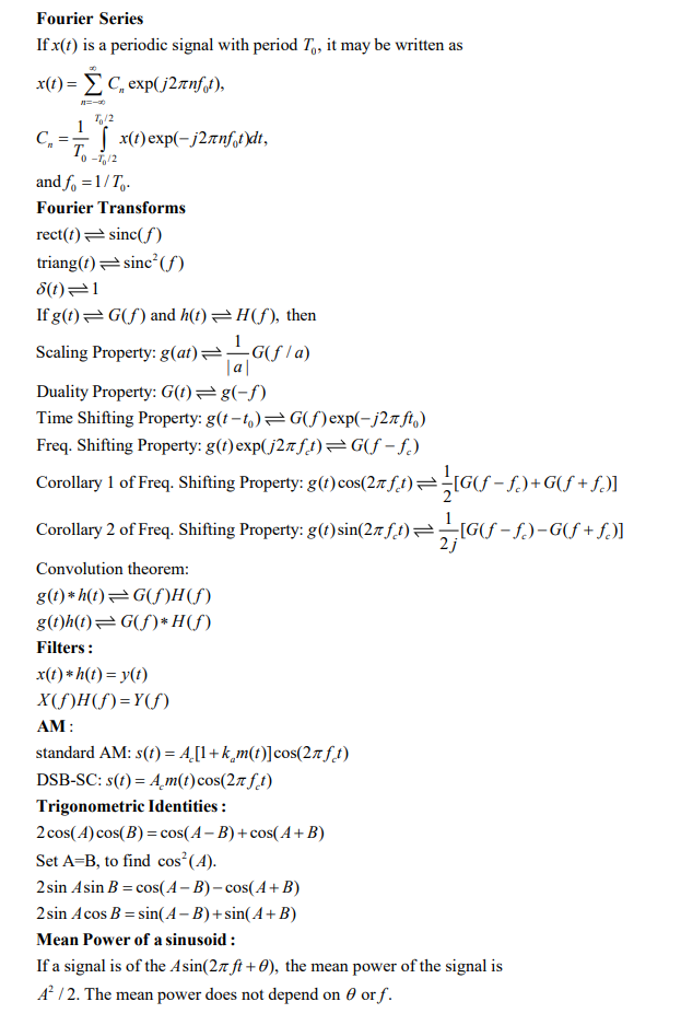 Solved 3. Consider the message signal given by m(t) = | Chegg.com