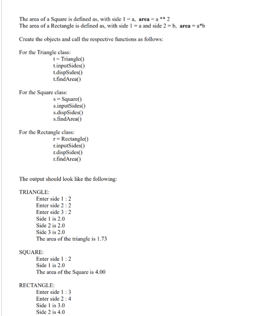 Solved In this assignment you are asked to write a Python | Chegg.com