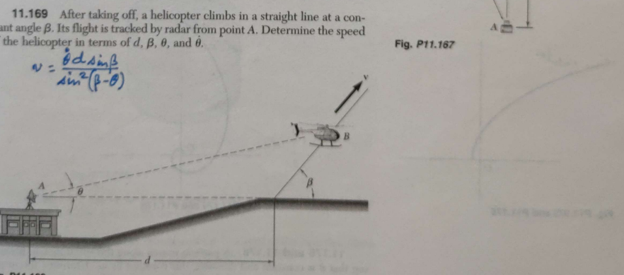 Solved 11.169 After taking off, a helicopter climbs in a | Chegg.com