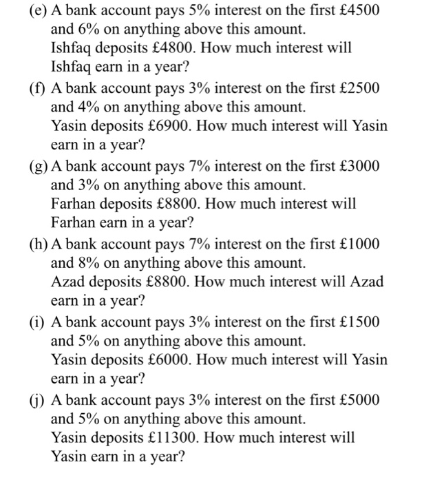 Solved QUESTION~ calculate the interest earned in one year | Chegg.com