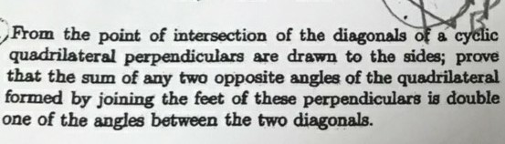 Solved From the point of intersection of the diagonals of a | Chegg.com