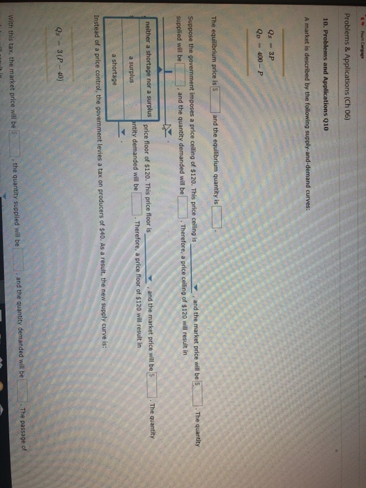 Solved Problems & Applications (Ch 06) 10. Problems and | Chegg.com Solved Problems & Applications (Ch 06) 10. Problems and | Chegg.com