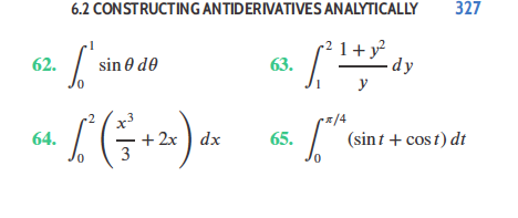 Solved In Exercises 56-65, evaluate the definite integrals | Chegg.com