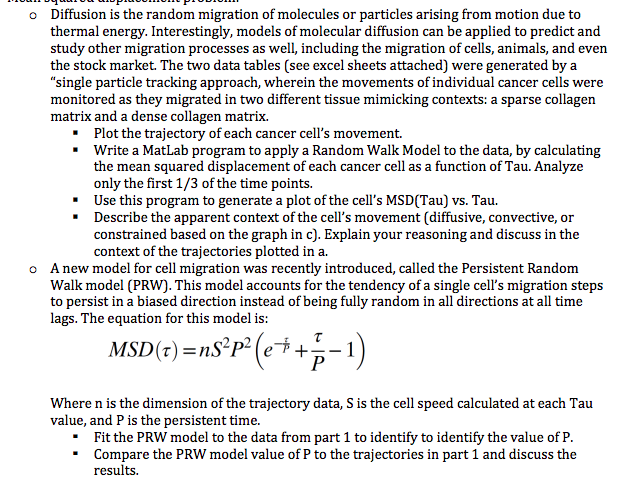 Diffusion is the random migration of molecules or | Chegg.com
