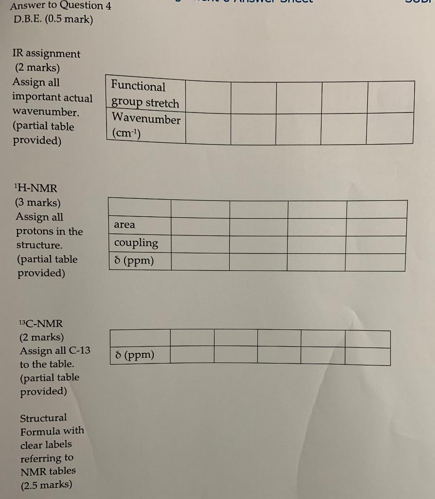 Solved 4. Molecular Formula: C6H12O2 IR spectrum 12 11 | Chegg.com