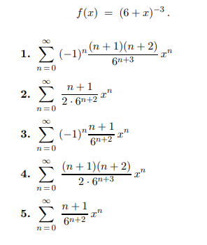 Solved Find a power series representation centered at the | Chegg.com