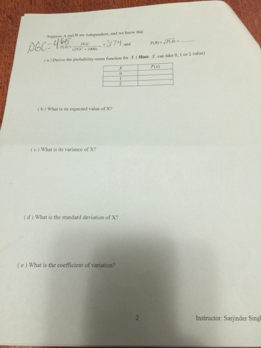 Solved Data Generating Code Dgc It Consists Of First 