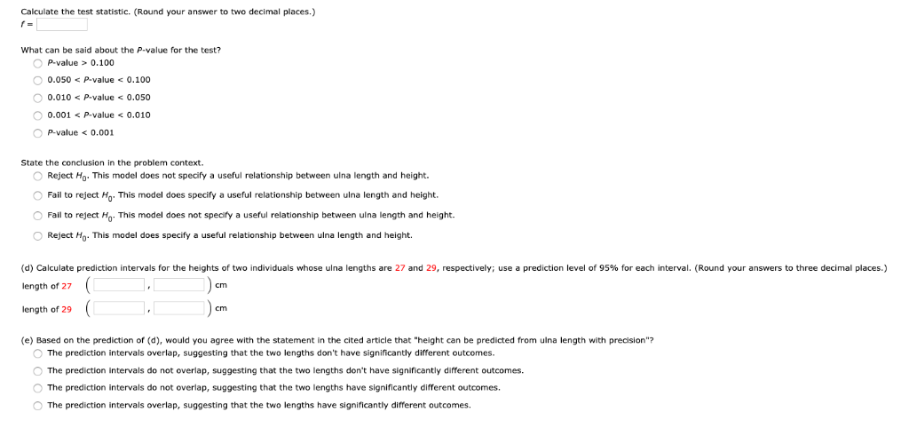 Solved The height of a patient is useful for a variety of | Chegg.com