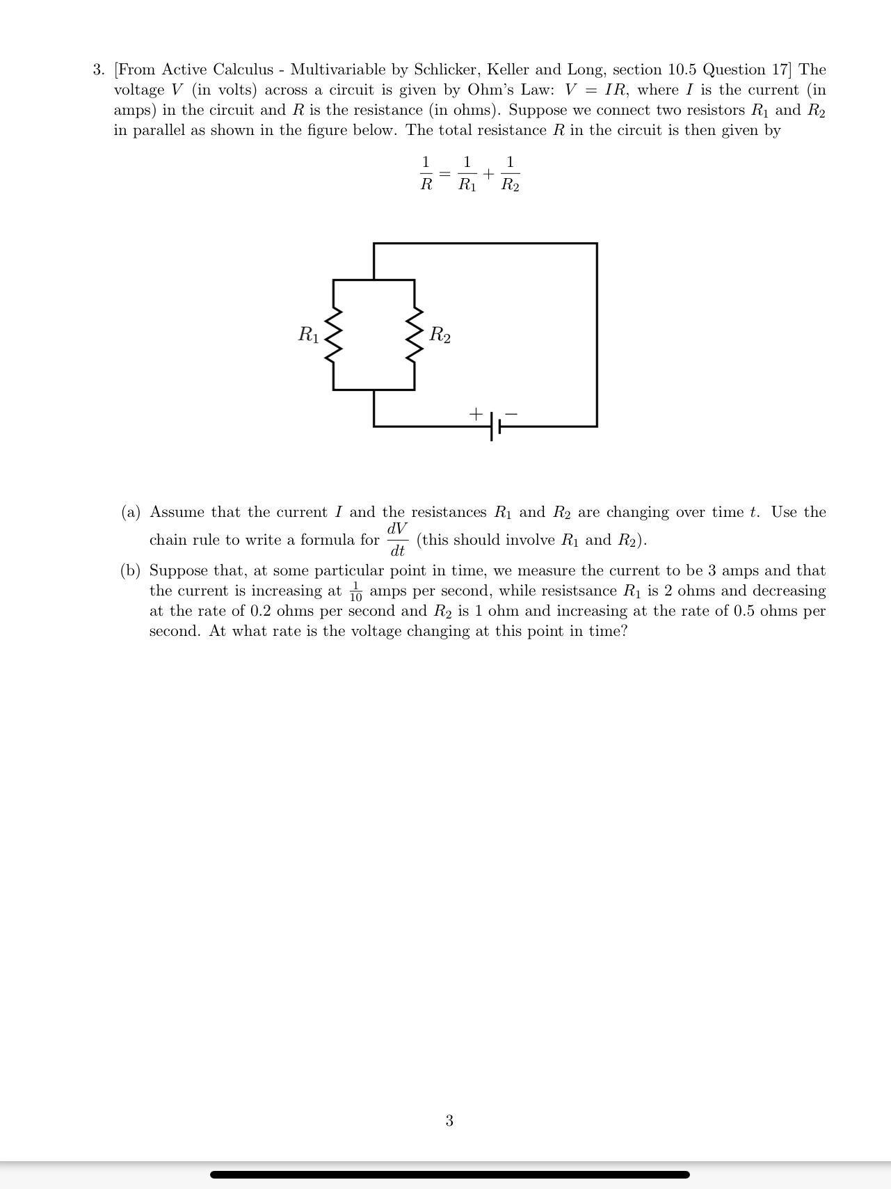 Solved 3. [From Active Calculus - Multivariable by | Chegg.com