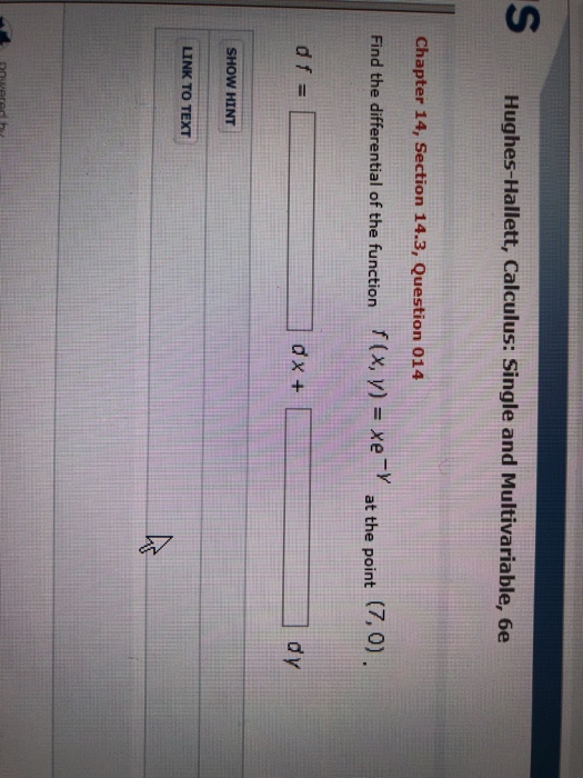 Solved Hughes-Hallett, Calculus: Single and Multivariable, | Chegg.com