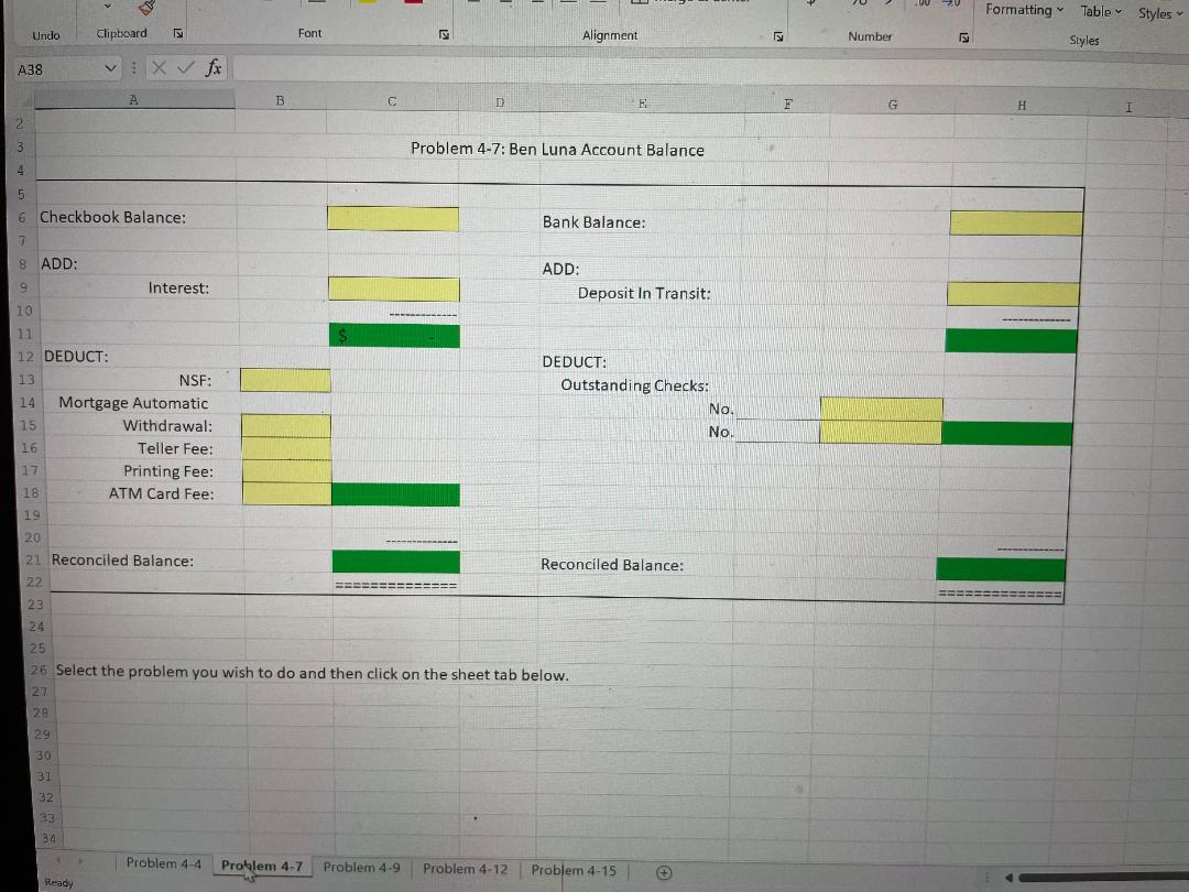Solved NU Formatting Table Styles Undo Clipboard Font IS | Chegg.com