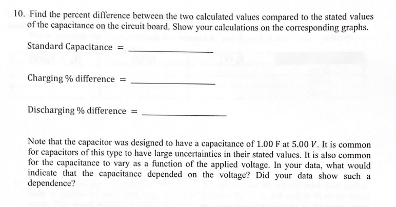 Solved 0 . Find the percent difference between the two | Chegg.com