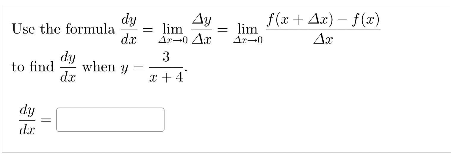 Solved Use the formula | Chegg.com
