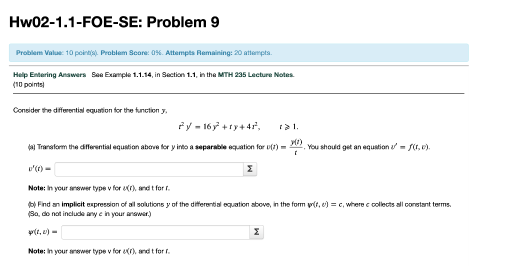 Solved Hw02-1.1-FOE-SE: Problem 9 Problem Value: 10 | Chegg.com