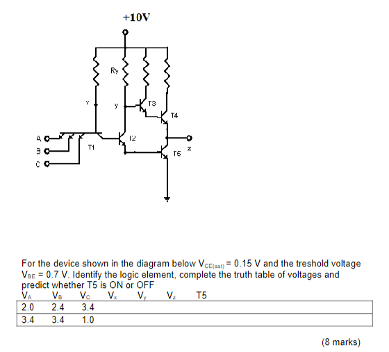 For the device shown in the diagram below | Chegg.com