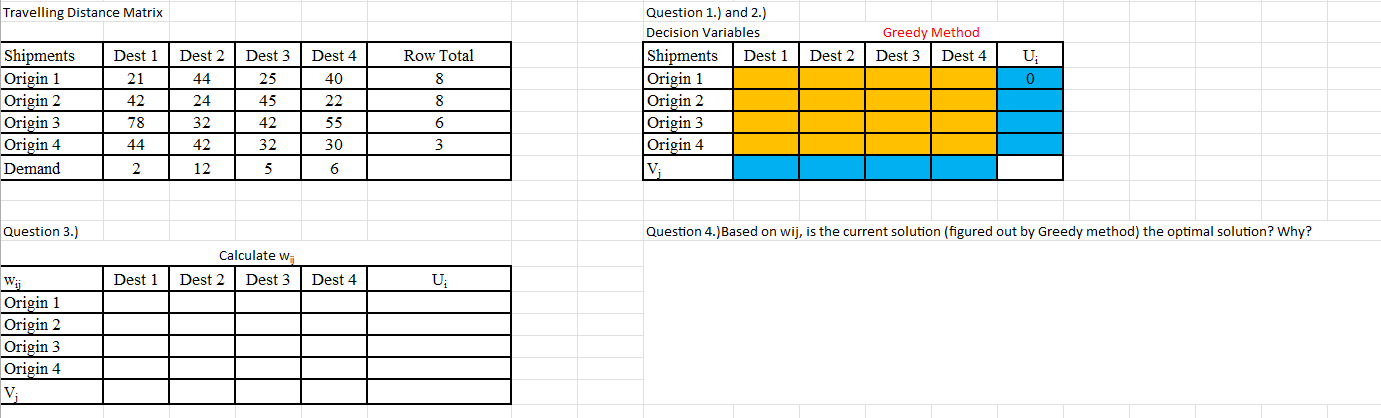 Solved The Shamrock Transportation Company has four | Chegg.com