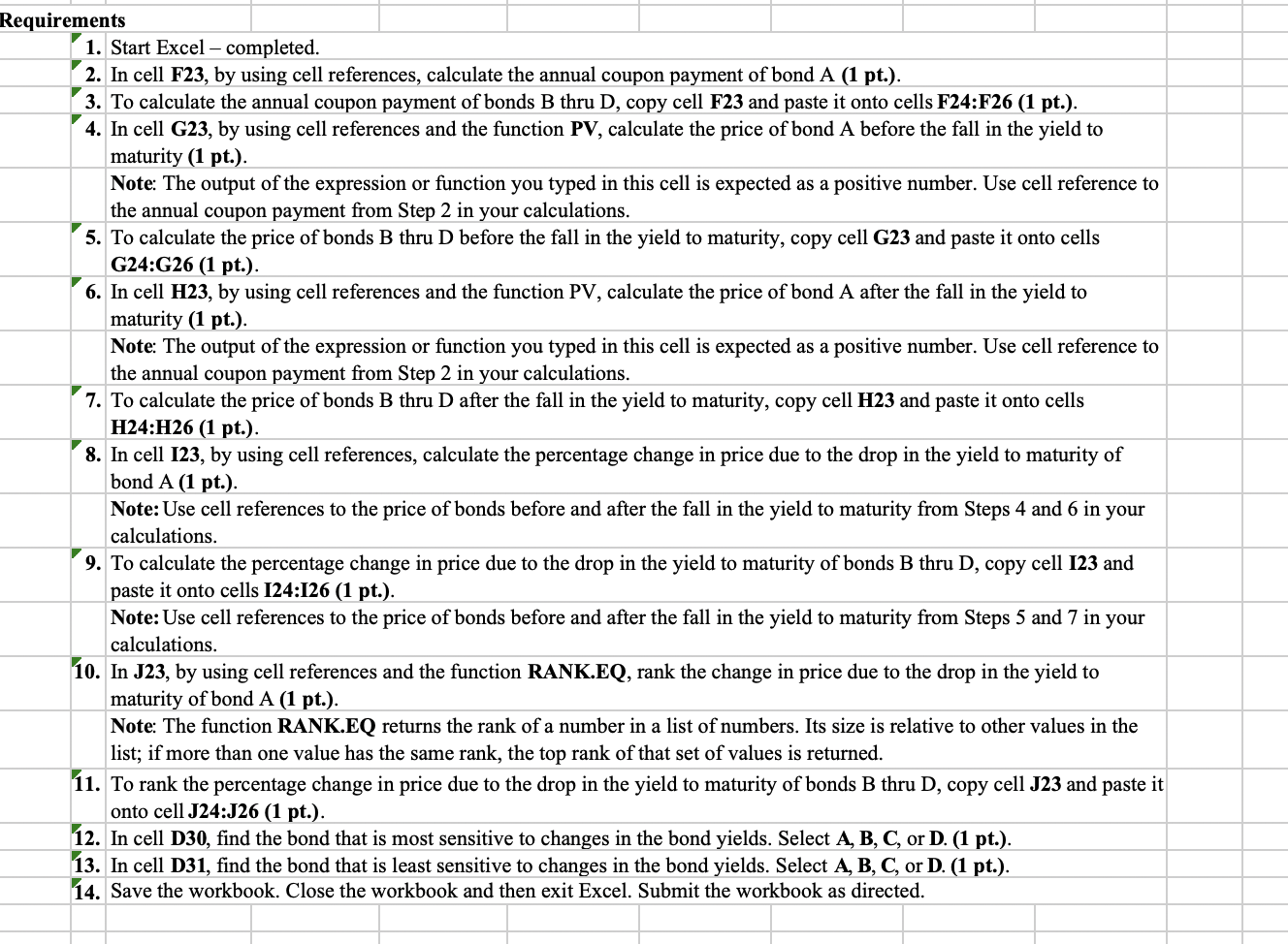 Solved Problem 6-13 Complete the steps below using cell | Chegg.com