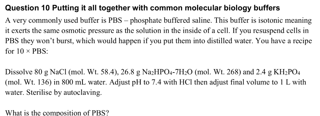 Solved Question 10 Putting it all together with common | Chegg.com