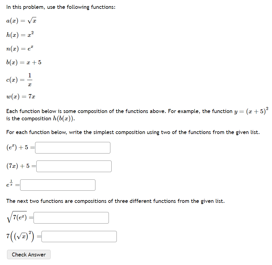 in this problem use the following | Chegg.com