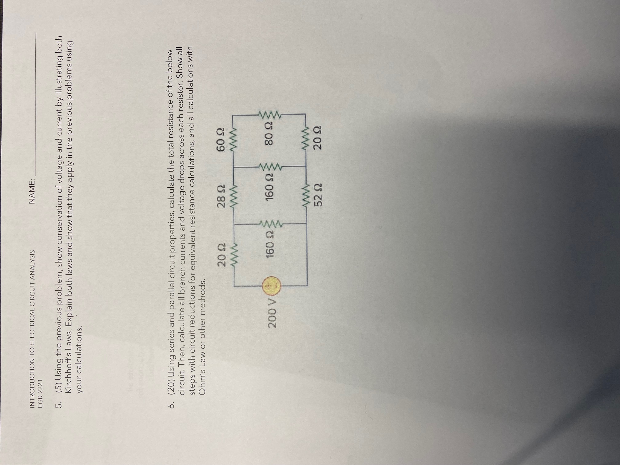 Solved 5 ï Using The Previous Problem Show Conservation Of Chegg