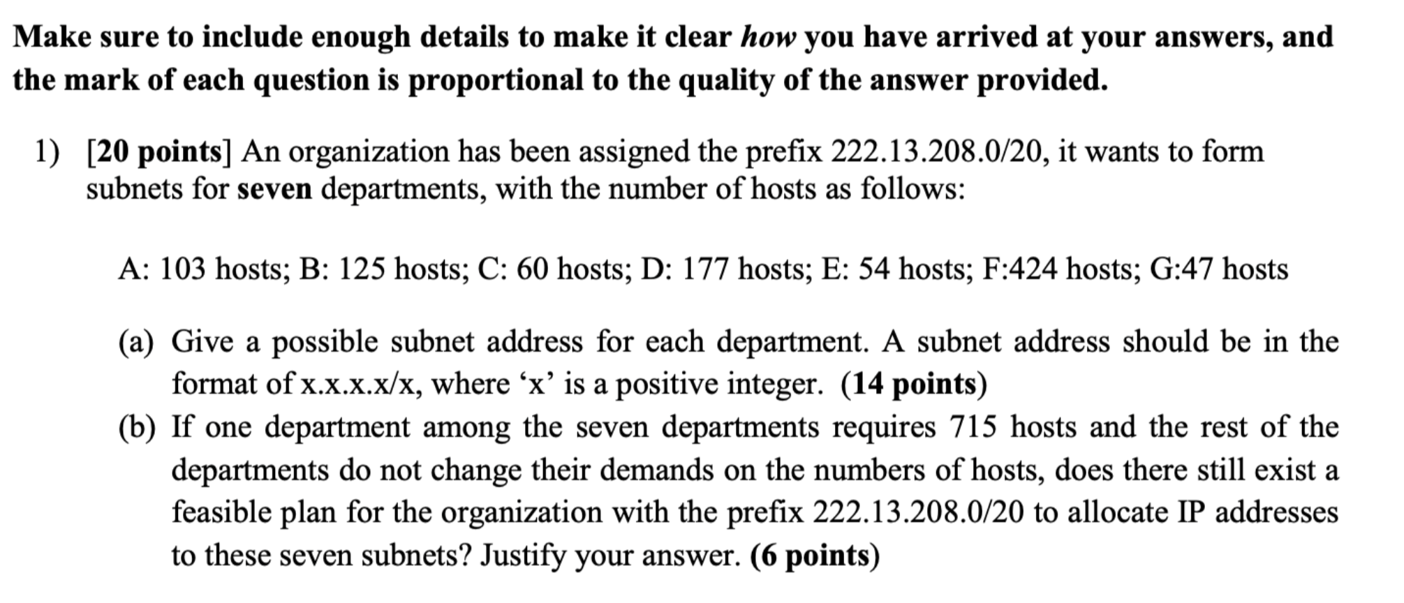 Solved Don't copy paste answers from other questions on | Chegg.com