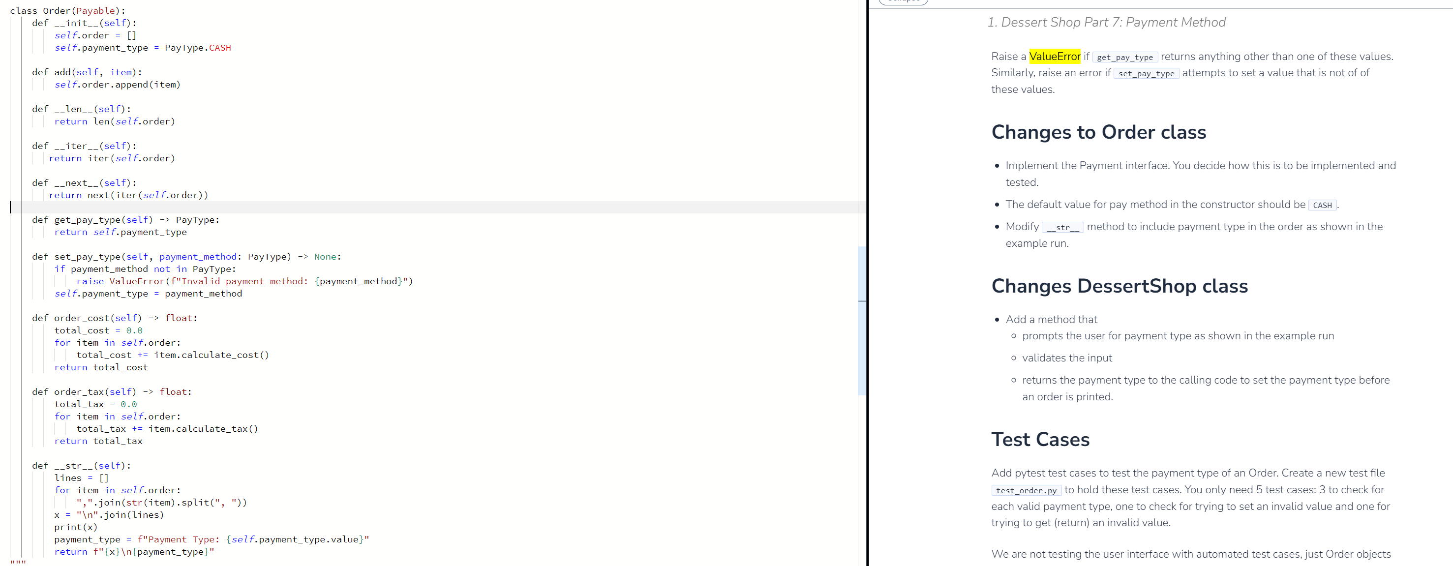 1 from enum import Enum from typing import Protocol | Chegg.com