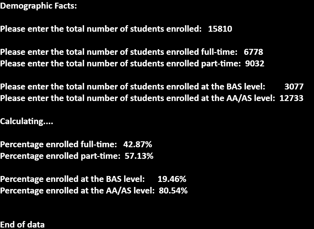 Solved Write a C++ program that will display the percentage | Chegg.com