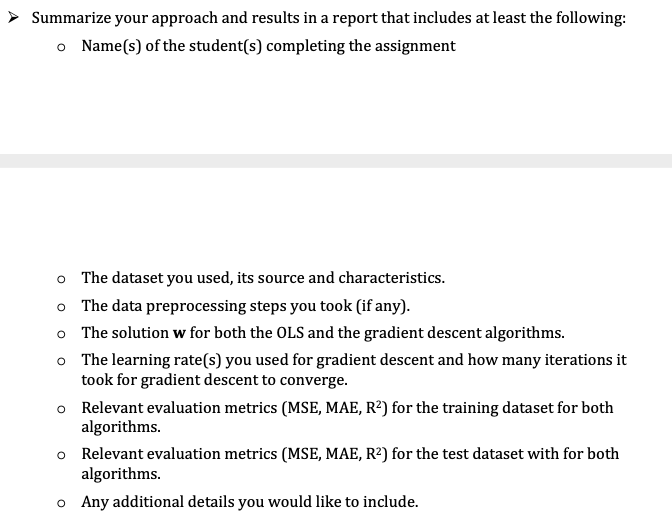 Solved Description: For this assignment, you will | Chegg.com