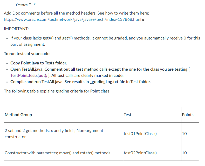 Solved Make sure to write the class methods according to the | Chegg.com