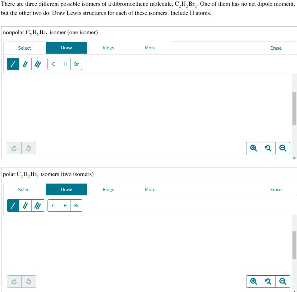 Solved There are three different possible isomers of a | Chegg.com