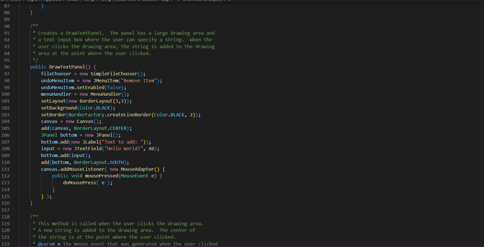 Solved Lab 10: ArrayLists and Files in a GUI Application For | Chegg.com