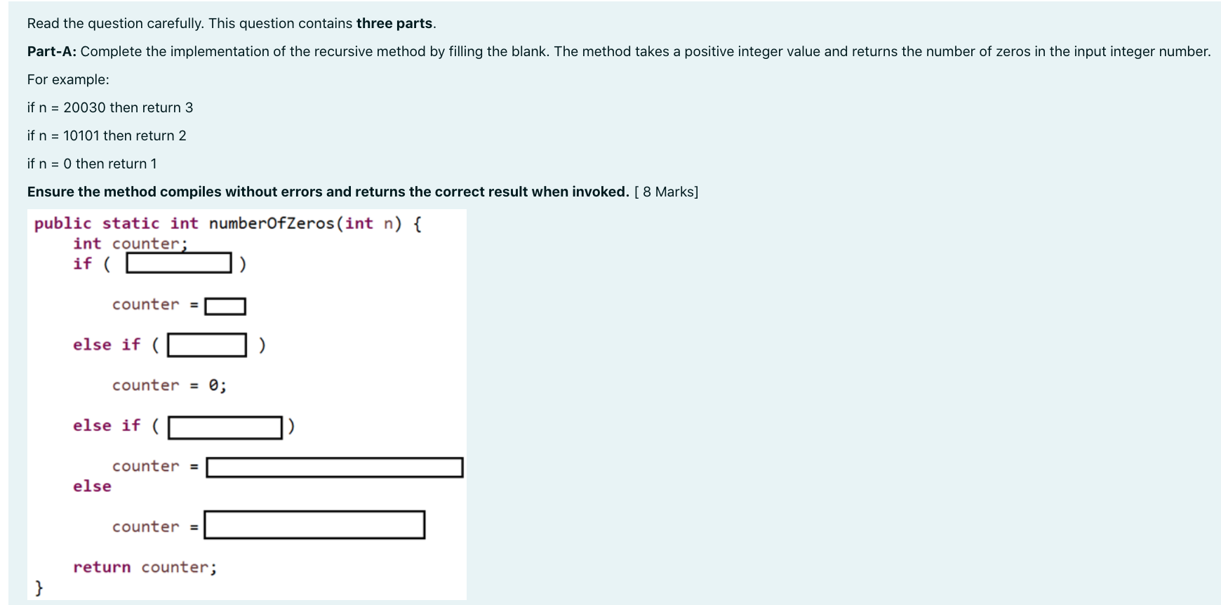 Solved Read the question carefully. This question contains | Chegg.com