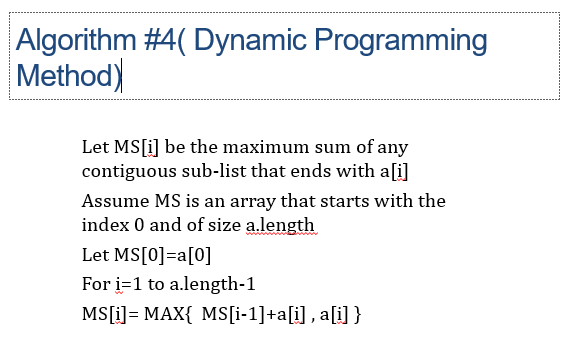 Solved Rewrite The Four Algorithms To Find The Two Indices 5063