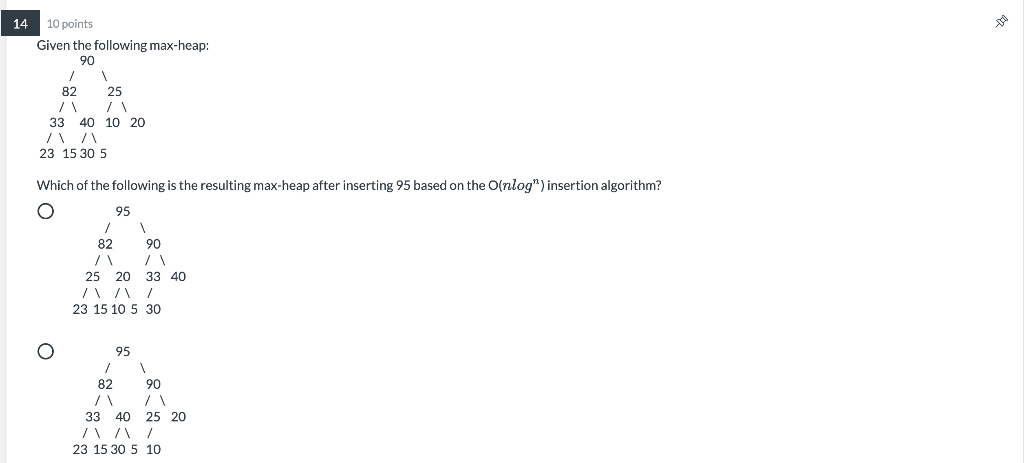 Solved QuickSort-Partitioning An unsorted array contains the | Chegg.com