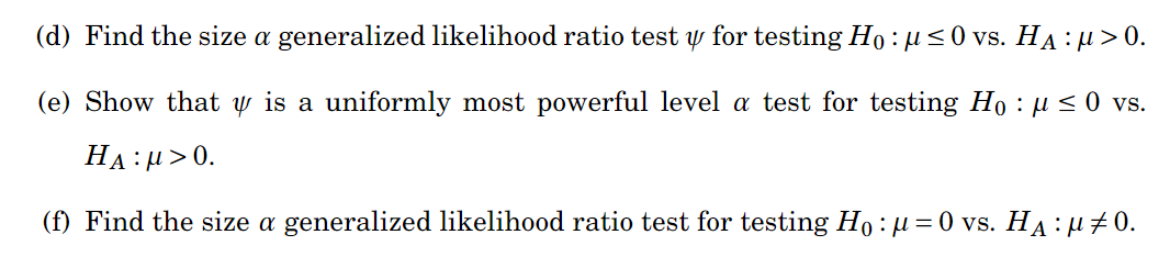 Solved 3. Let {Xi}i=1n be a random sample from N(μ,1), where | Chegg.com