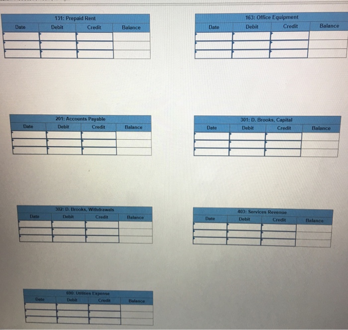 Solved Problem 2-3A Preparing and posting journal entries; | Chegg.com