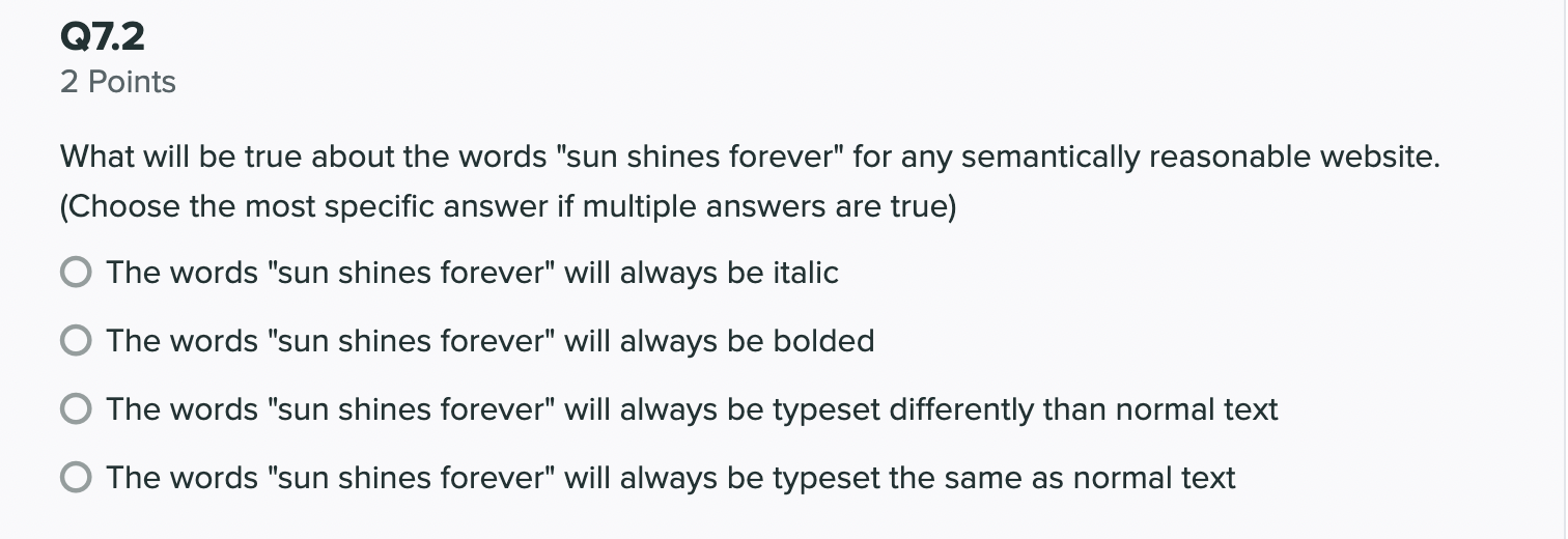 Solved Q7 4 Points Consider the following code snippet.
