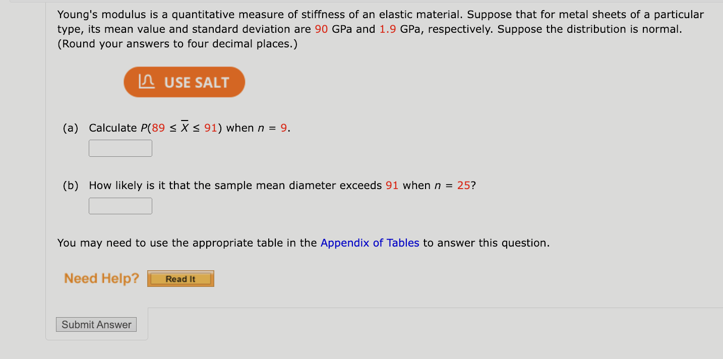 Solved WILL THUMBS UP JUST HELP PLEASE Young's modulus is a | Chegg.com