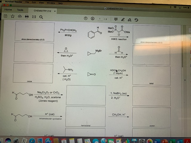 Solved Acrobat Reader File Fort View Window Help Home Tools | Chegg.com