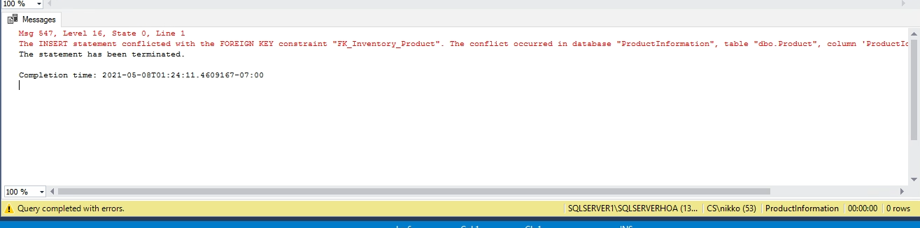 Solved 4) Use the INSERT statement to add the sample rows to | Chegg.com
