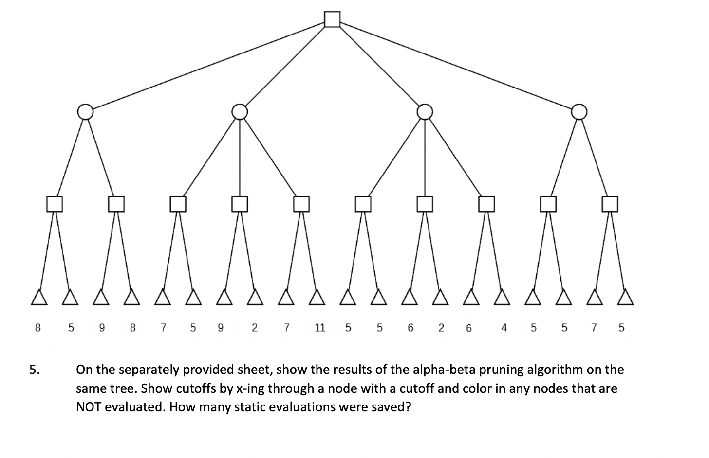 Solved On the separately provided sheet, show the results of | Chegg.com
