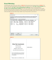Visual Workshop | Chegg.com