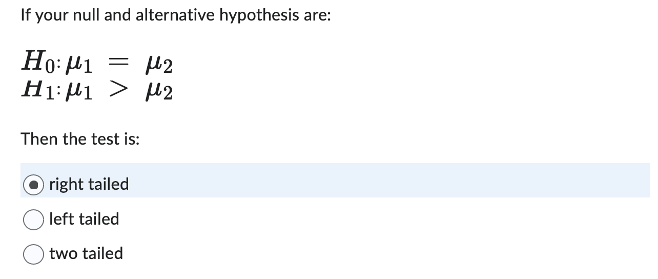 Solved If your null and alternative hypothesis | Chegg.com