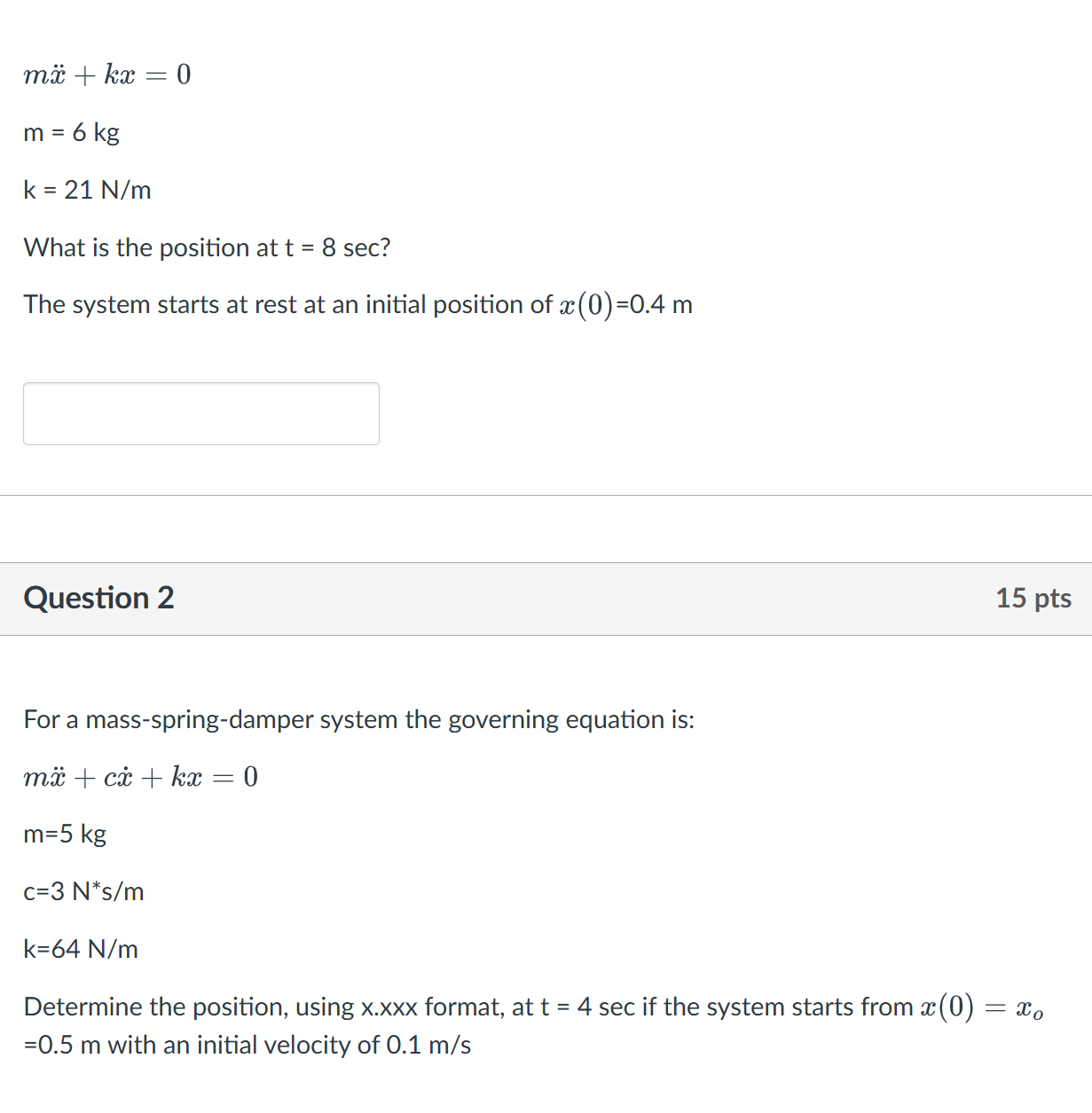 Solved Please provide a clear solution for these four | Chegg.com