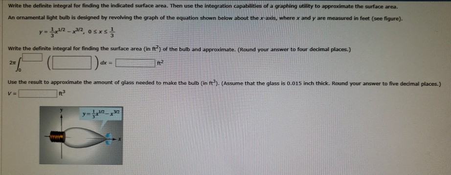 Solved Write the definite integral for finding the indicated | Chegg.com Solved Write the definite integral for finding the indicated | Chegg.com