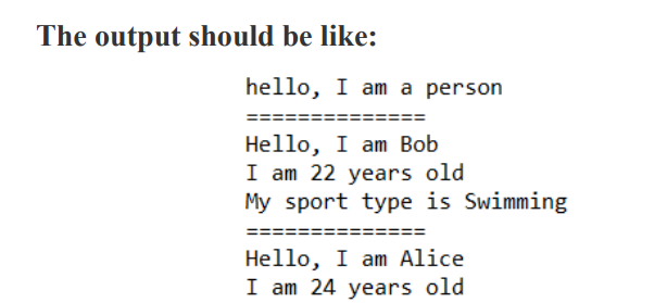 Solved In Java There Is A Class Called “person” “person” 9287