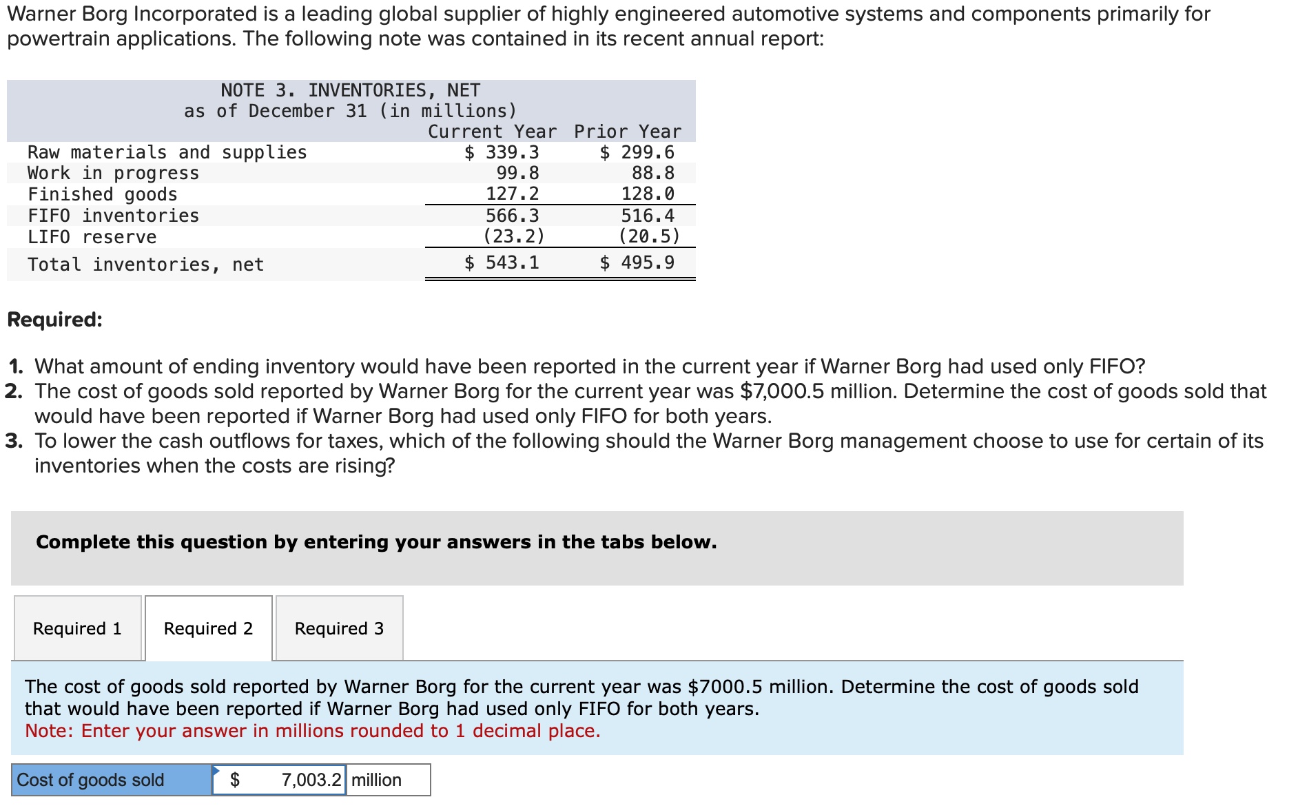Solved I need help correcting this part of the answer as #2 | Chegg.com