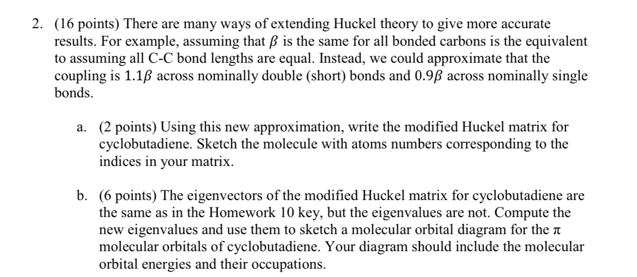Solved 2. (16 points) There are many ways of extending | Chegg.com